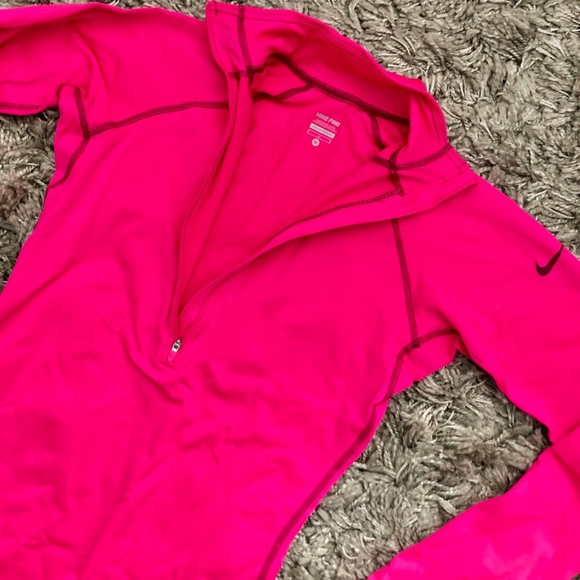 Nike | Tops | Nike Pro 4 Zip Track Jacket | Poshmark